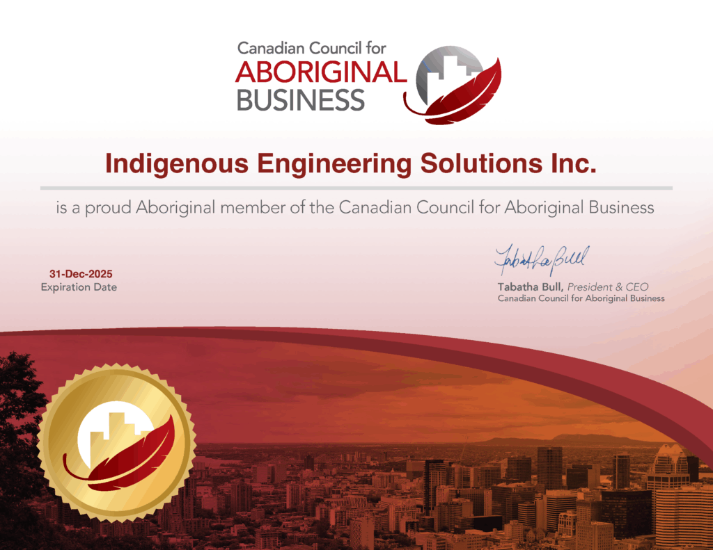 INDIGENOUS ENGINEERING SOLUTIONS – INDIGENOUS ENGINEERING SOLUTIONS